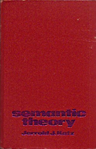 Jp Semantic Theory Katz Jerrold J 洋書