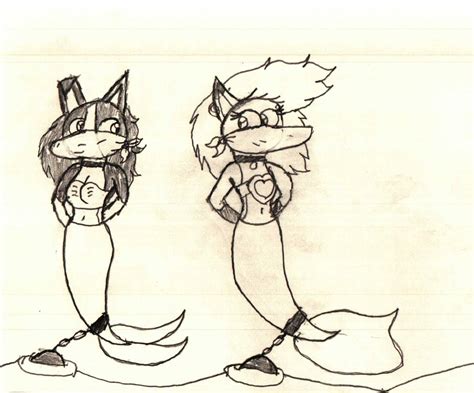 Katie And Sadie Mermaid Peril By Fallnightwolf On Deviantart
