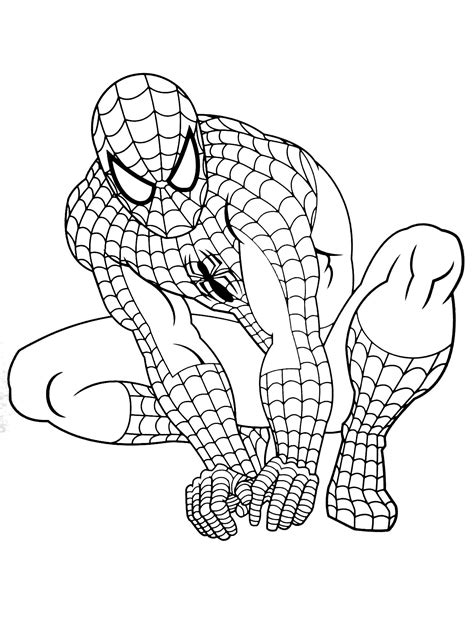 Get Free Printable Spiderman Coloring Pages Fun Printables For Everyone