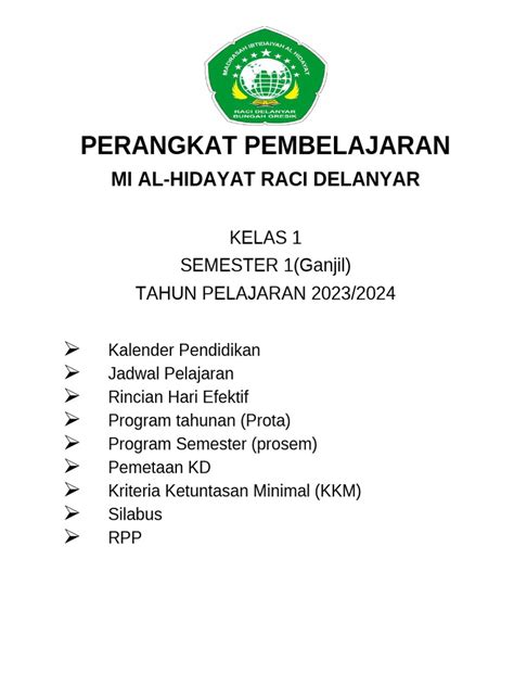 Cover Perangkat Pembelajaran Pdf