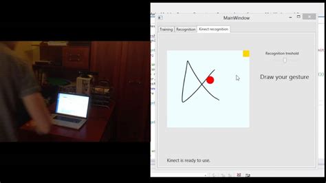 Gesture Recognition With Microsoft Kinect Youtube