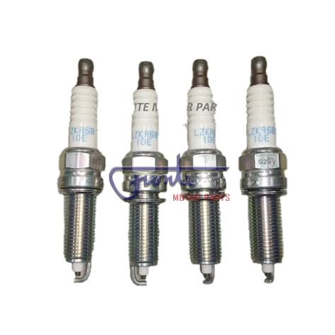 NGK LZKR6B-10E SPARK PLUG SET (4pcs) ACCENT1.4 GAMMA/ELANTRA1.6/RIO ...