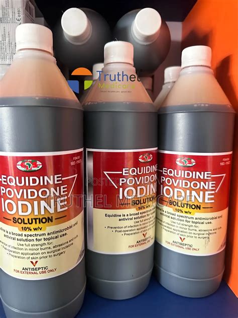 Povidine Iodine Solution One Litre In Accra Metropolitan Medical