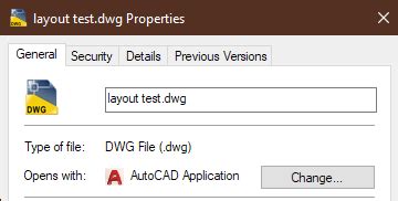 Missing DWG Properties In AutoCAD DWG File Properties Dialog Box From Windows File Explorer