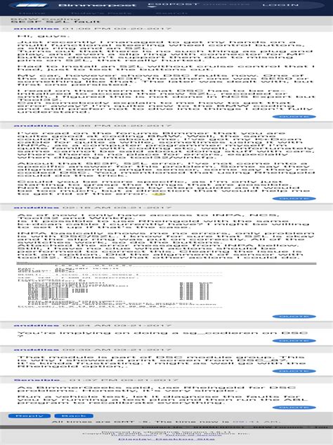 5e3f Szl Fault Bmw 3 Series E90 E92 Forum Pdf Computing
