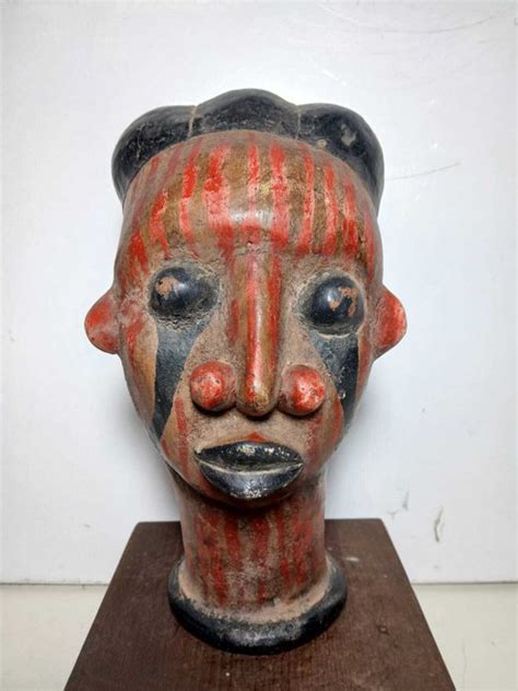 Cabeza Bamileke Bamileke Camerún Sin Precio De Reserva Catawiki