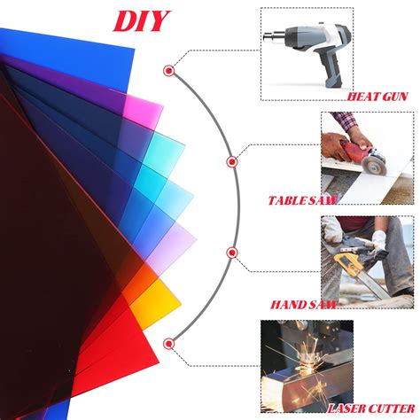 10 Pcs Cast Acrylic Sheet 12 X 12 Inch Translucent