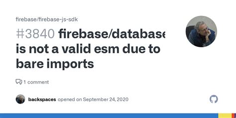 Firebase Database Dist Index Esm Js Is Not A Valid Esm Due To Bare Imports Issue