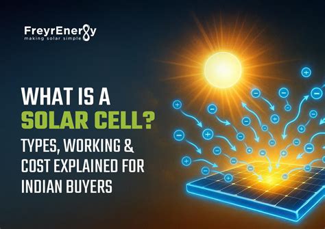 What Is A Solar Cell Types Working And Cost