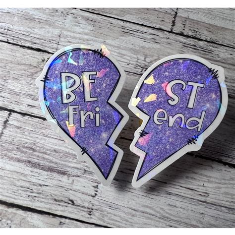 Best Friend Sticker Etsy