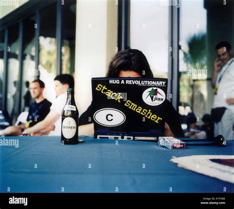 Hackin Usa A Sure Sign Of A Hacker Is The Unique Customisation Of Their Most Precious Posession