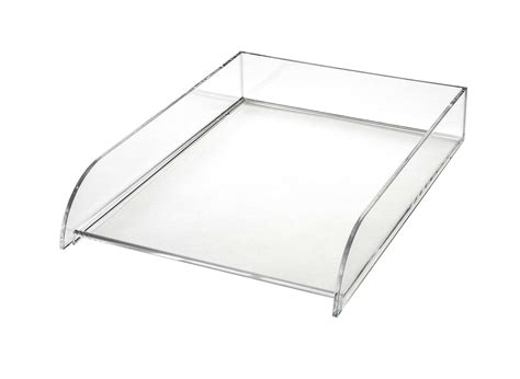 Acrylic Letter Tray Osco Clear Acrylic Stacking Letter Tray
