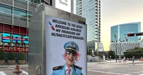 Street Artist Sabo Mocks American Airlines Wokeness ‘your Middle Seat Can Identify As A Window