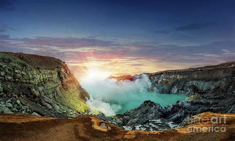 Fine Art Photography Kawah Ijen Indonesia Volcano Java Nature Ijen
