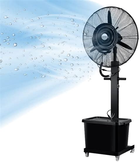 Sunrise 26 Industrial Misting Fan Stand Atomizing Fan Heavy Duty