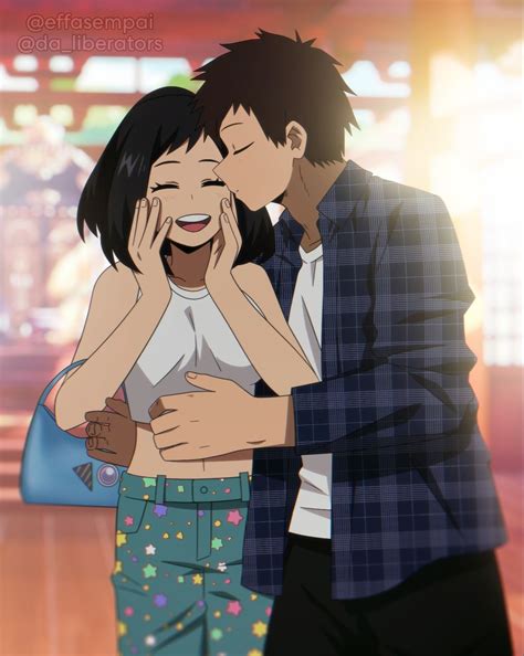 Sen Kaibara X Yui Kodai In 2025 Yui Boku No Hero Academia Hero