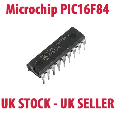 PIC16F84 04 P 18 Pin Enhanced FLASH EEPROM 8 Bit Microcontroller IC UK SELLER Buyhere22