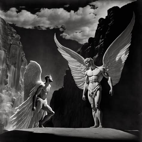 The Myth Of Icarus And Daedalus Rmidjourney The Myth Of Icarus And Daedalus Rmidjourney