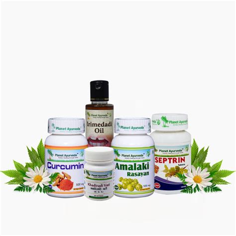 Planet Ayurveda Tonsillitis Care Pack Ayurvedic Treatment For Tonsillitis