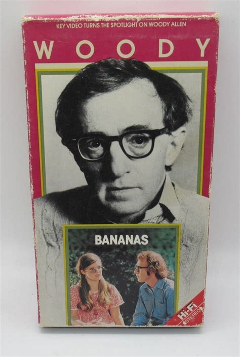 Bananas Vhs Video Movie Woody Allen Louise Lasser Sylvester S 1987