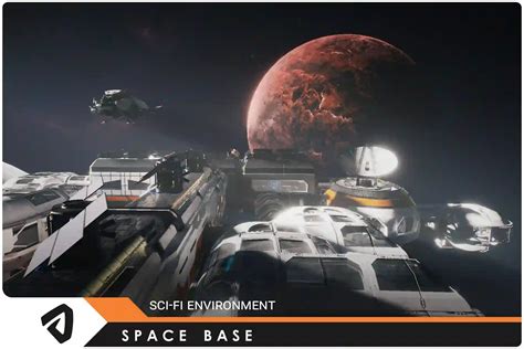 Scifi Space Base 1 0 1 Game Assets Free
