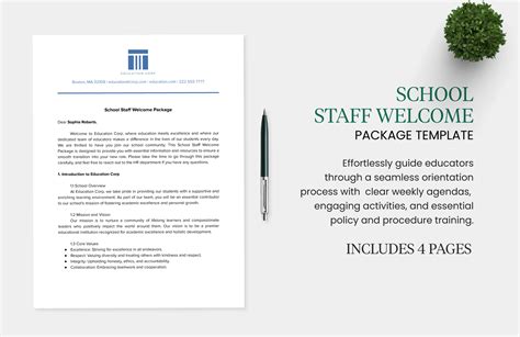 Editable Welcome Templates In Word To Download