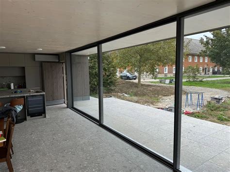 Schiebefenster Mit Schmalen Aluprofilen And Wärmeschutzglas