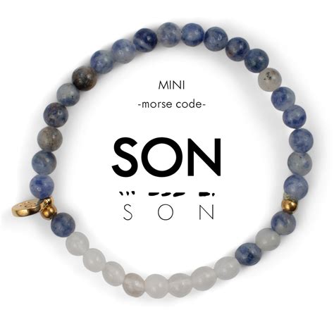 Mini Morse Code Bracelet Son Military Alphabet Store