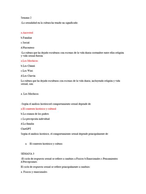 Sexualidad Cuestionario Descargar Gratis Pdf La Sexualidad Humana
