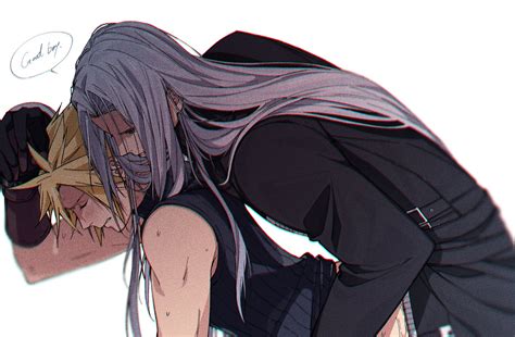 Yunyunonigiri Cloud Strife Sephiroth Final Fantasy Final Fantasy