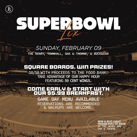 🏈 🏆super Bowl Sunday Is Better At Townhall Maple Ridge Facebook