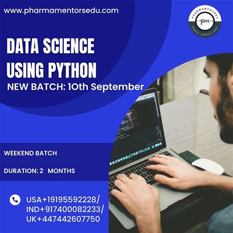 Pharmamentors Science Services Trust On Linkedin Datascience Python