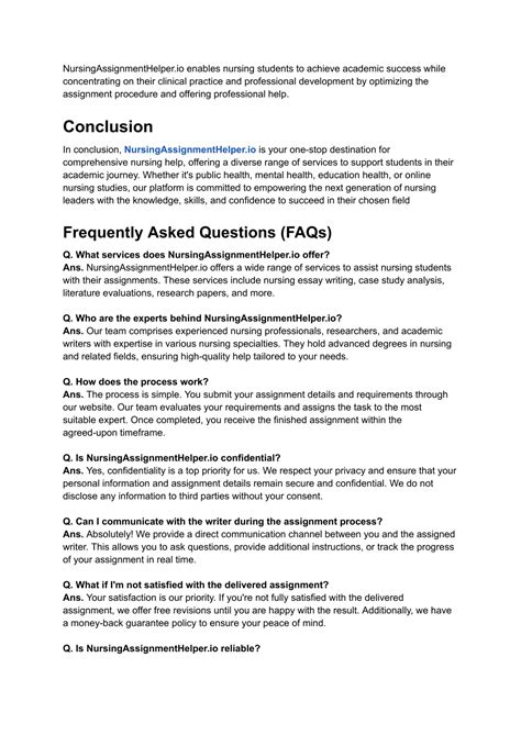 Ppt Professional Guide For Nursing Assignment Help Powerpoint