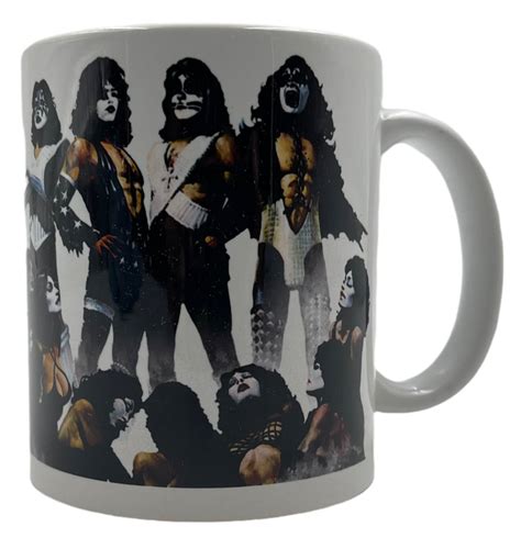 Kiss Love Gun Coffee Mug 2022 Georges Kiss Collection