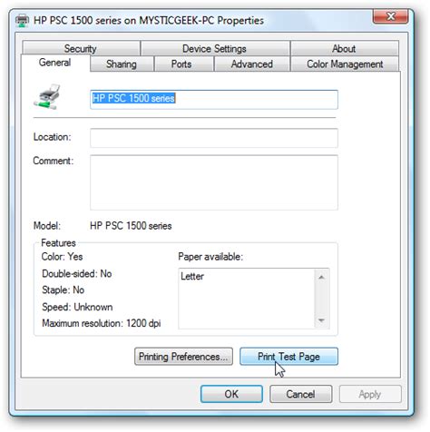 How To Print Test Page Windows Perspy