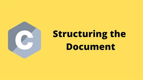 Hackerrank Structuring The Document Solution In C