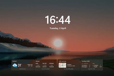 new lock screen widgets for windows — lazyadmin