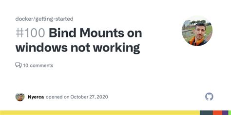 bind mounts on windows not working · issue 100 · docker getting
