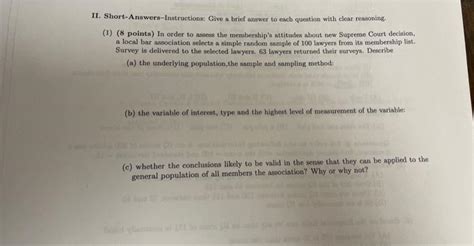 solved short answers instructions give a brief answer to