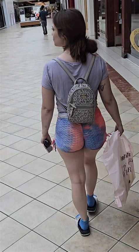 Thick Cheeks In Shorts At The Mall Oc Forum