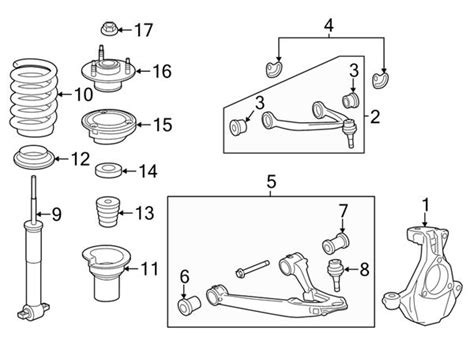 Chevy Silverado Front Suspension Diagram