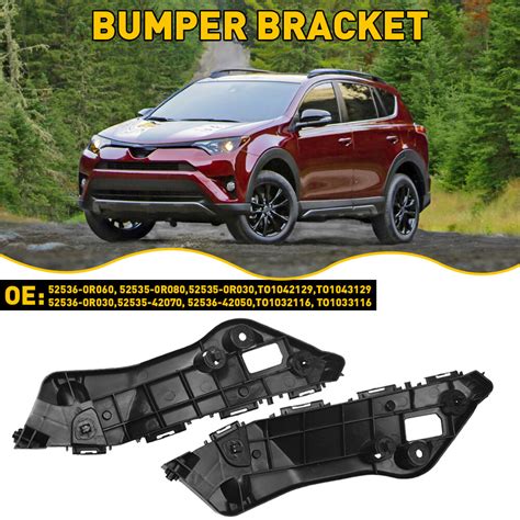 Fits For 2013 2018 Toyota Rav4 Front Bumper Brackets Ubuy India
