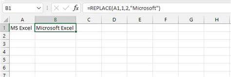 How To Use The Excel Replace Function Goskills