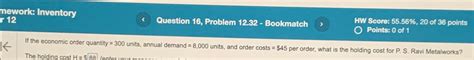 Solved Nework Inventoryr 12question 16 ﻿problem 1232