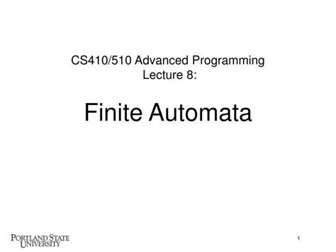 Ppt Finite Automata Powerpoint Presentation Free Download Id1196253