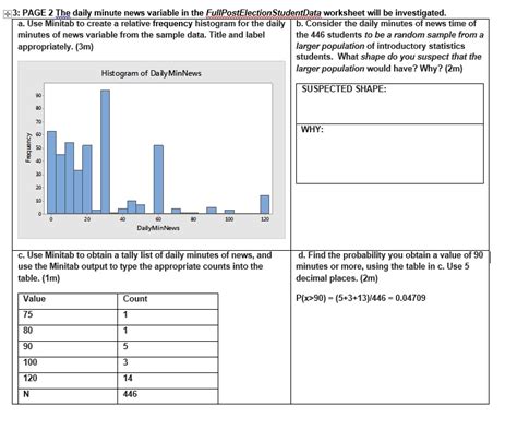 Relative Frequency Histogram Generator