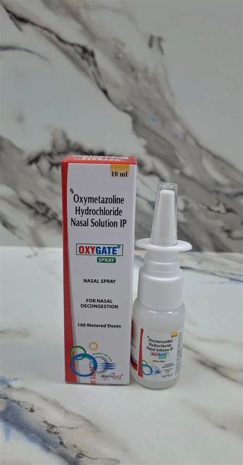Spray Oxymetazoline Hydrochloride Nasal Solution For Hospital At ₹ 93