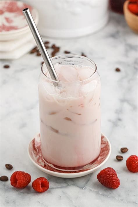 Vanilla Raspberry Iced Latte Smells Like Home