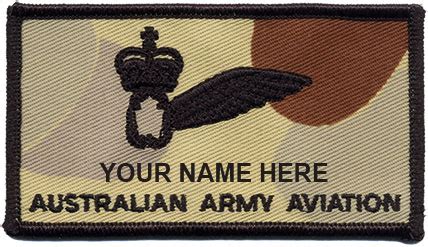 Army Name Patch