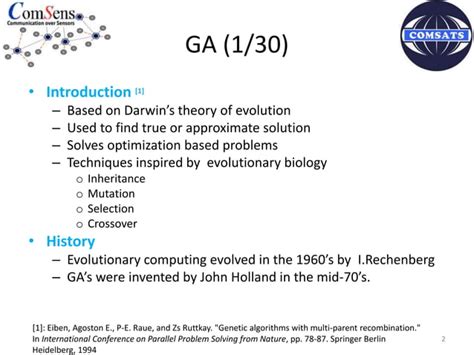 Genetic Algorithm Ppt